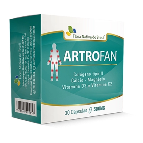 Artrofan 500mg 30caps - Flora Nativa - Casa Cerealista